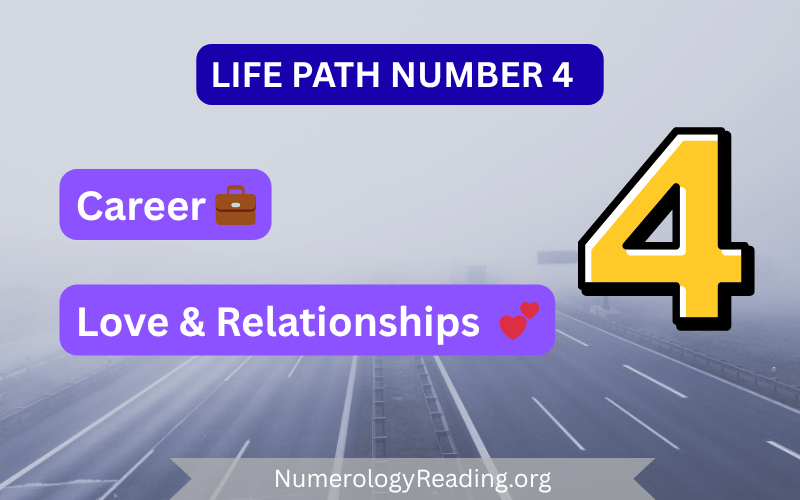 Life Path Number 4 Meaning – Traits, Personality & Purpose