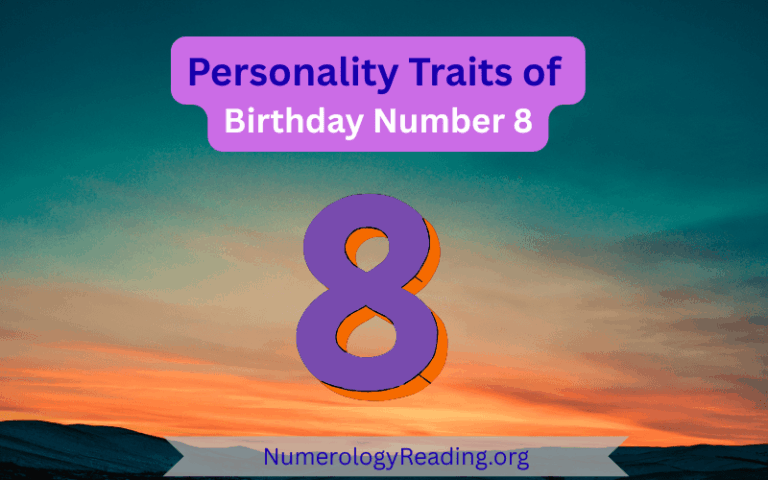 Birthday Number 8 in Numerology